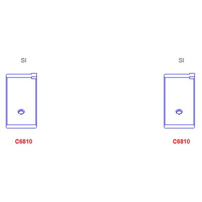 Juego de Metales de Biela King CR6810-020 Chrysler 300 2005-2010