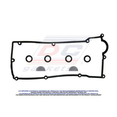 Empaque Junta de Punterias DC Gaskets VS-3204-R Dodge Verna